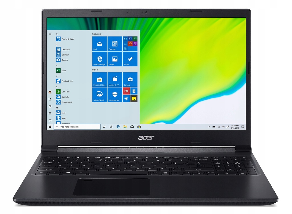 ACER A715 Ryzen 5 3550H 512SSD 16GB 15,6FH GTX1650Ti 135w - 14893992425 ...