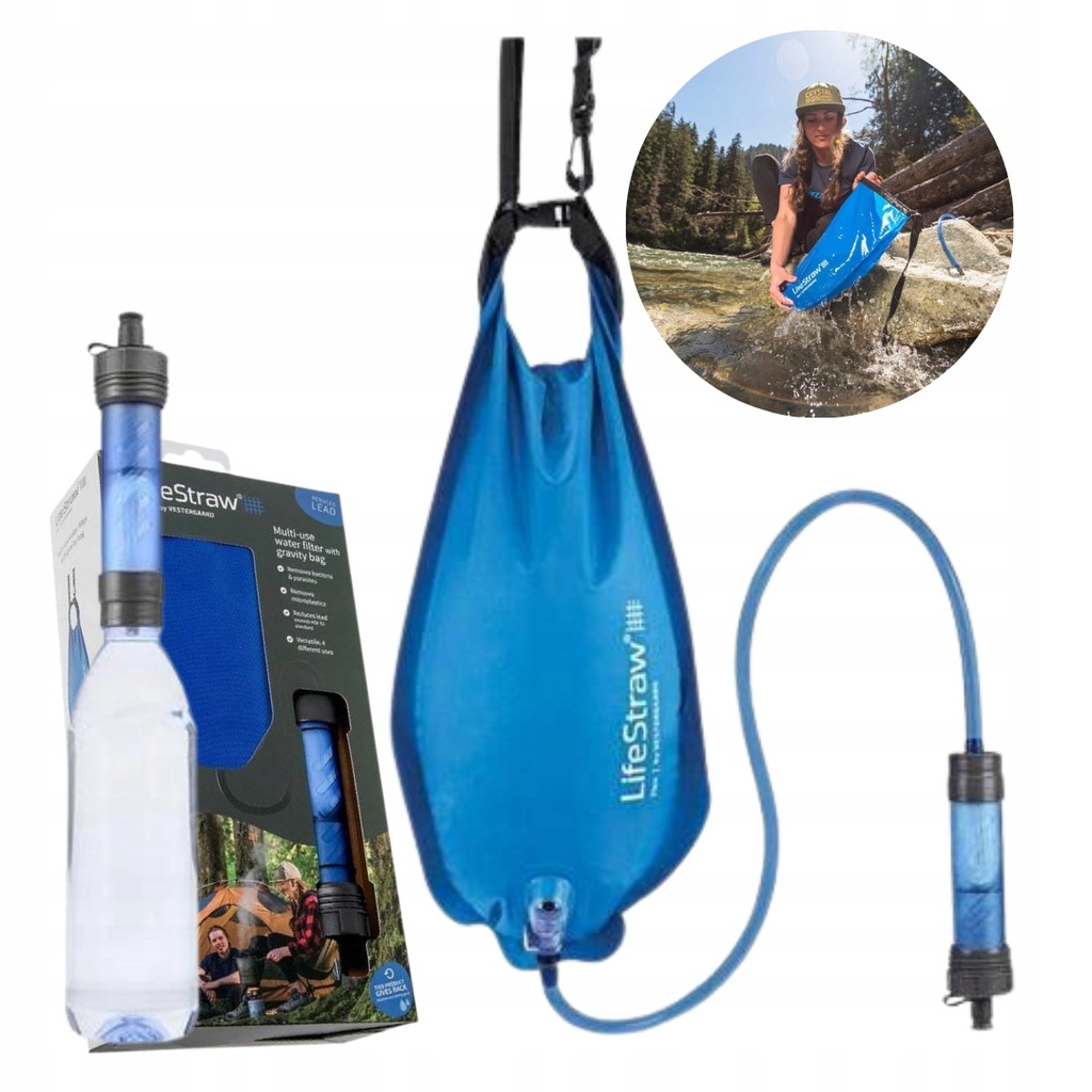LifeStraw Gravity Bag 3,7 l FILTR DO WODY HIT - 12084200775 - oficjalne ...
