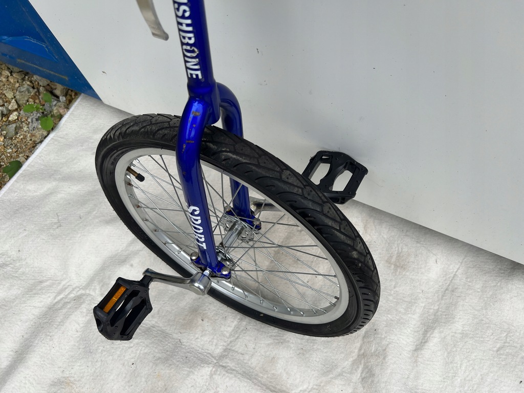 Monocykl FISHBONE 20'' jednokołowiec rower blue - 13074513115 ...