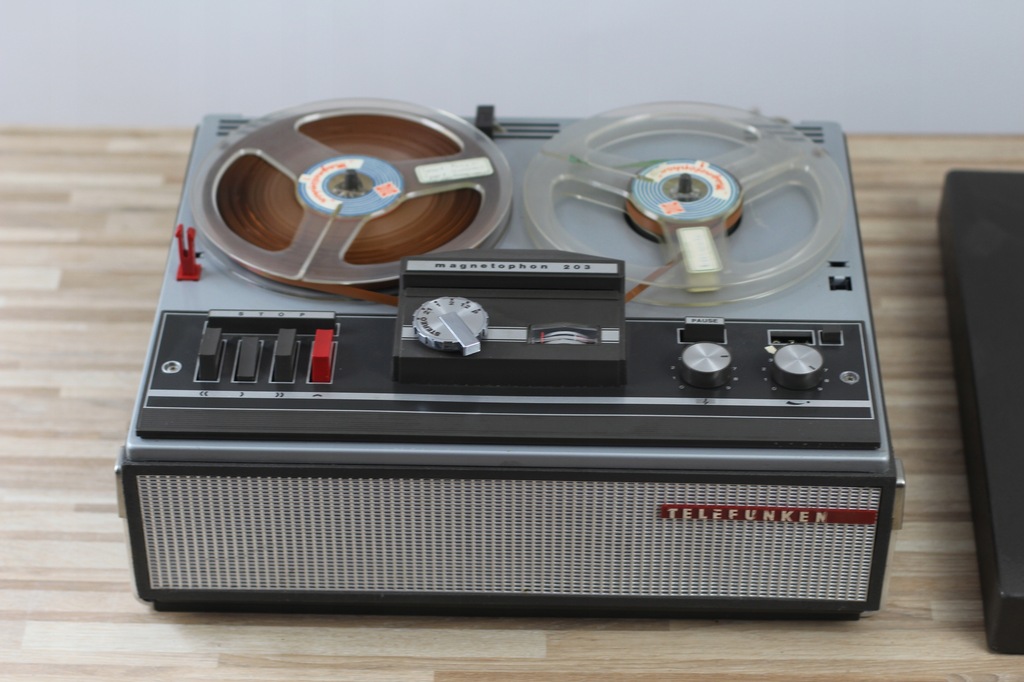 Telefunken Magnetophon 203 magnetofon szpulowy - 15413827977 ...
