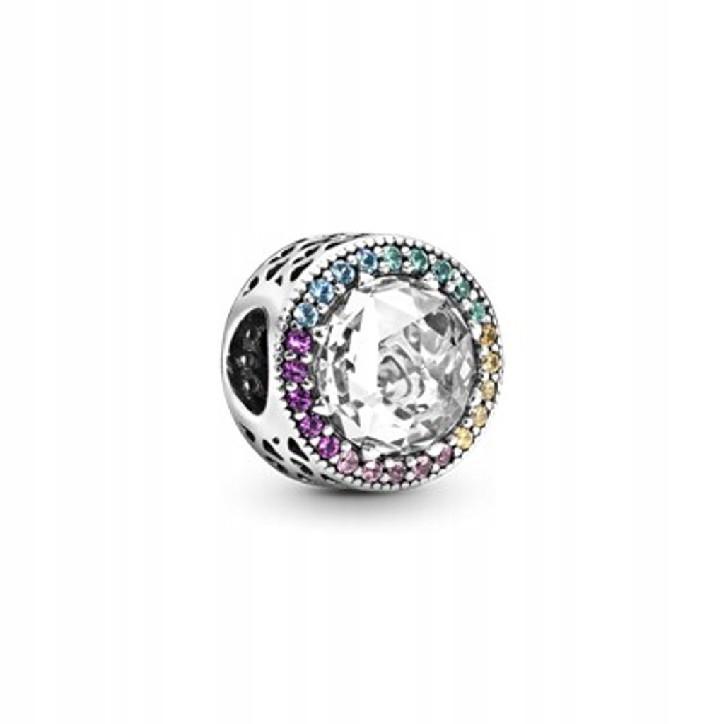 Charms Pandora Moments 791725CZMX Kolorowe serca - 14456521224 ...