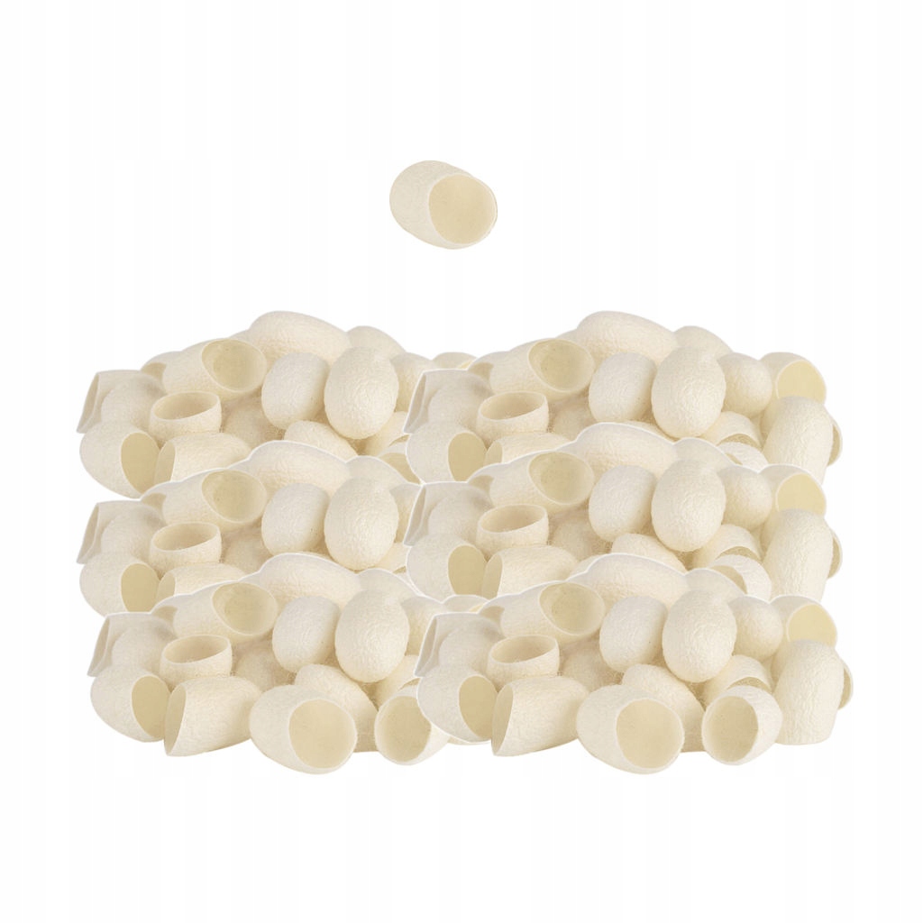 100 . Naturalny jedwabnik z kokonami w kulce - 12146346821 - oficjalne ...