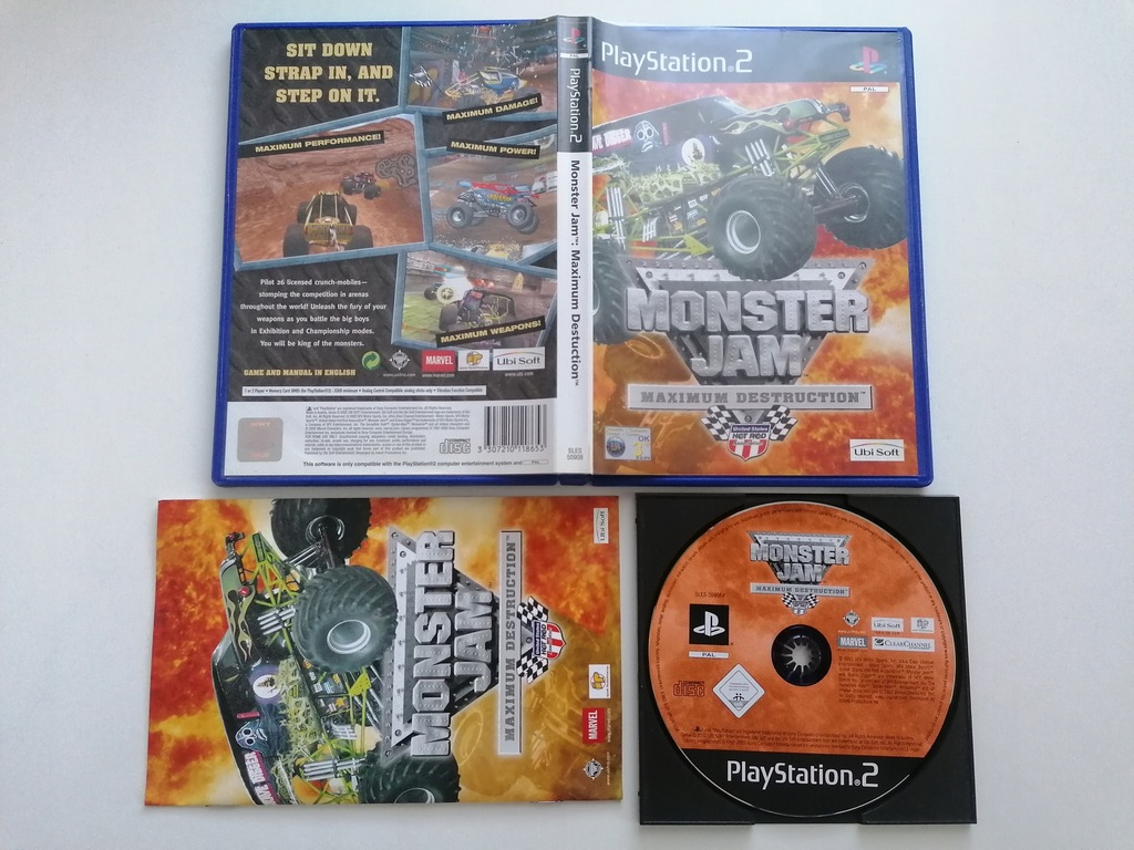 MONSTER JAM MAXIMUM DESTRUCTION PS2 - 11839071754 - oficjalne archiwum ...
