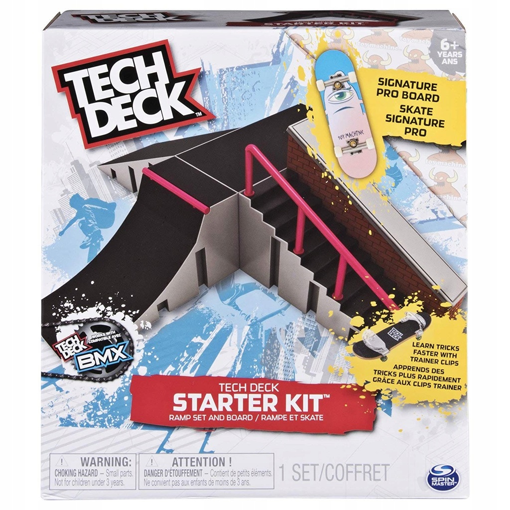 Tech Deck SkatePark FingerBoard Zestaw Startowy - 8654193043 ...