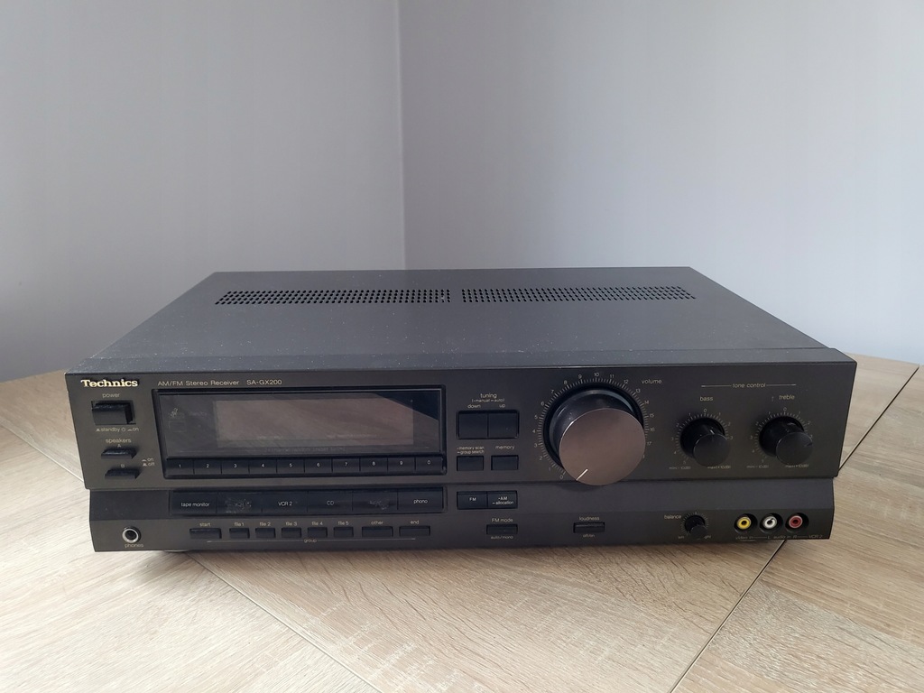 Amplituner technics GX SA200 uszkodzony - 13439419750 - oficjalne archiwum Allegro