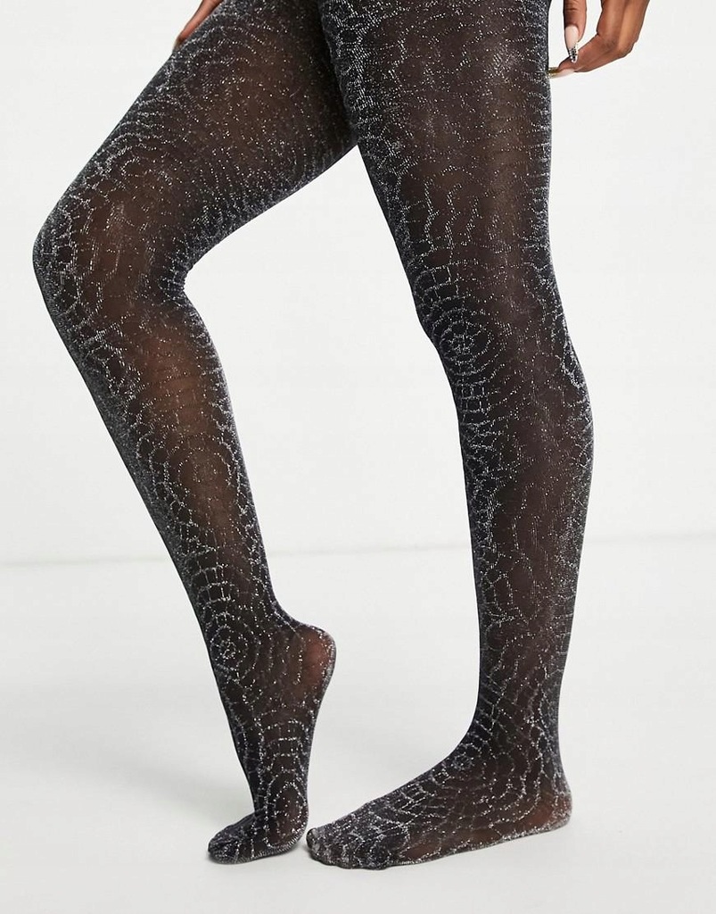 F2F446*RAJSTOPY CZARNE SREBRNA NITKA XS AA2 - 12541083233 - oficjalne ...