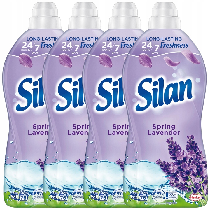 Silan Spring Lavender Płyn do Płukania 304 prania - 14124504447 ...