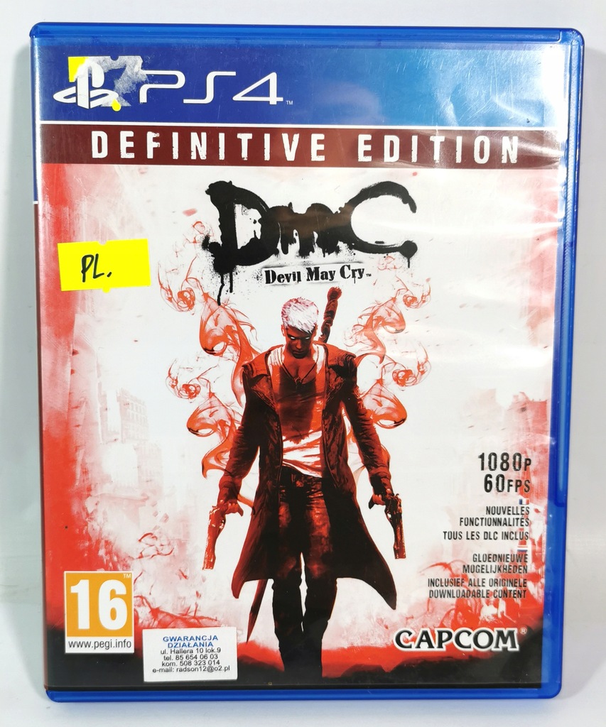 DmC Devil May Cry Definitive Edition (PS4) PS4 - 12347771025 ...