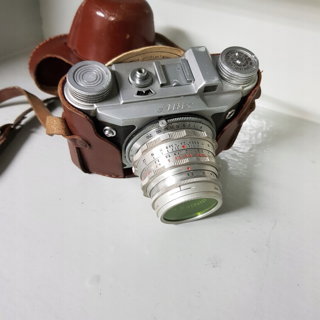 Aparat fotograficzny antyk Altix ze statywem - 12884270354 - oficjalne ...