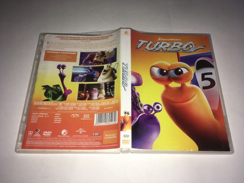 Turbo / DVD - 11572408069 - oficjalne archiwum Allegro