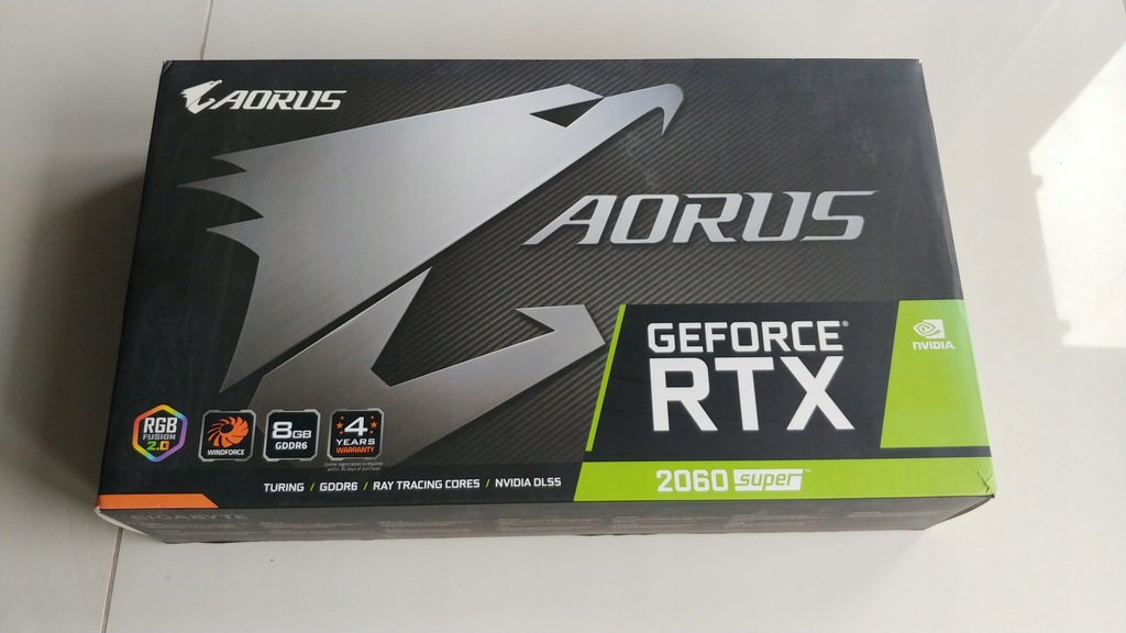 Karta graficzna Gigabyte AORUS RTX 2060 SUPER 8 GB - 12834581669 ...