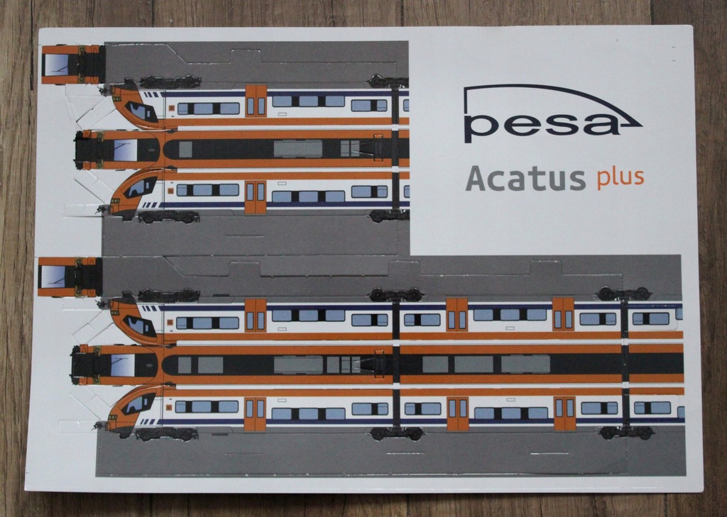 Pociąg, tramwaj 3 modele kartonowe do złożenia - 7804217369 - oficjalne ...