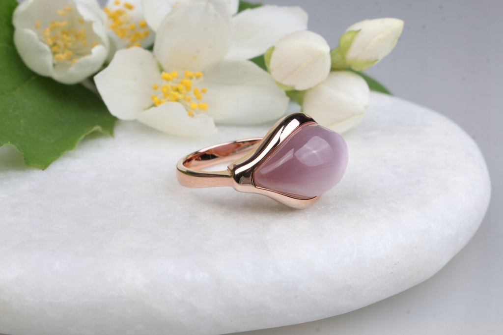 SREBRNY pierścionek POZŁACANY 6,43 g NW528 - 13842868196 - oficjalne ...