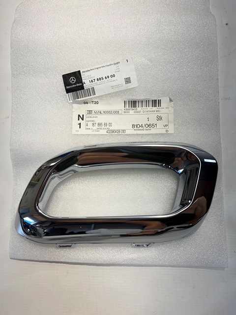 KOŃCÓWKA WYDECHU MERCEDES GLE 167 A1678856900 NOWA - 12431555580 ...
