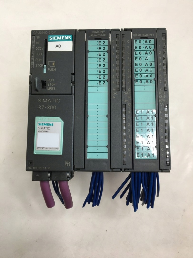 SIEMENS SIMATIC CPU 314C 2DP 6ES7314-6CF01-0AB0 - 7996827009 ...