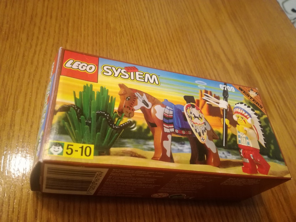 Zestaw Lego 6709 z Lat 90 Indianin dzik zachód - 9944853431 - oficjalne ...