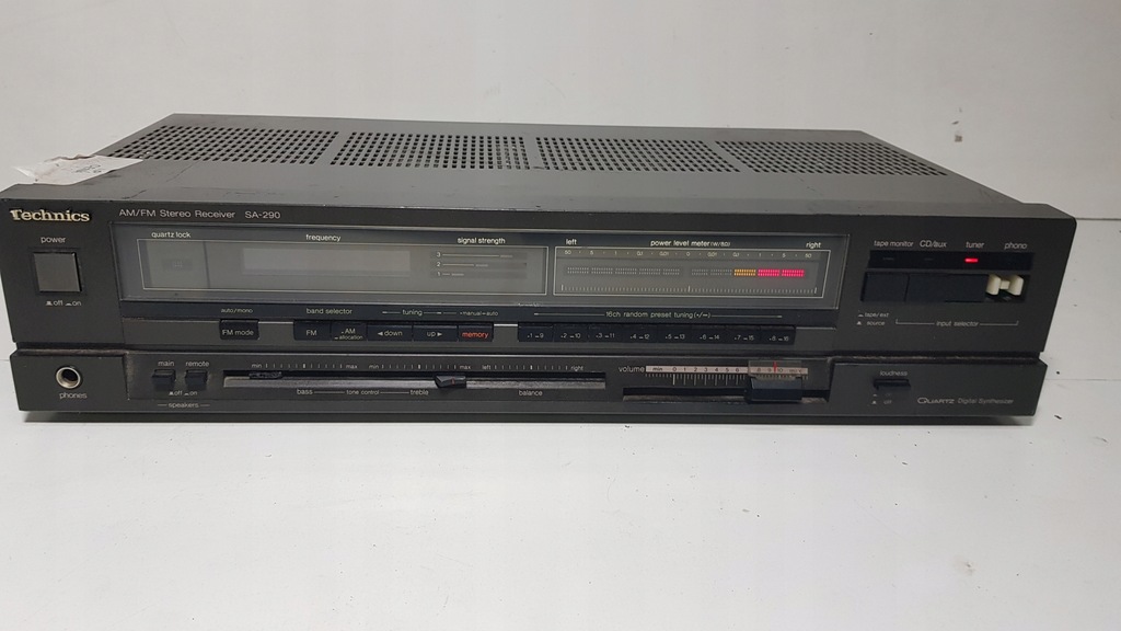 Technics SA 290 amplituner stereo wzmacniacz - 8804689154 - oficjalne ...