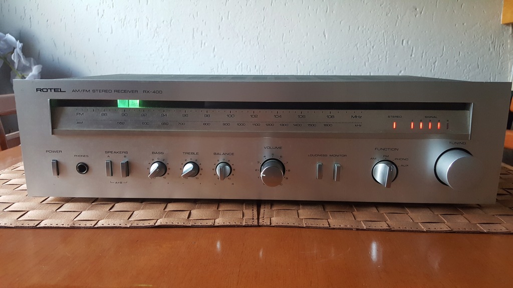 Amplituner Rotel RX-400 - 14372862501 - oficjalne archiwum Allegro