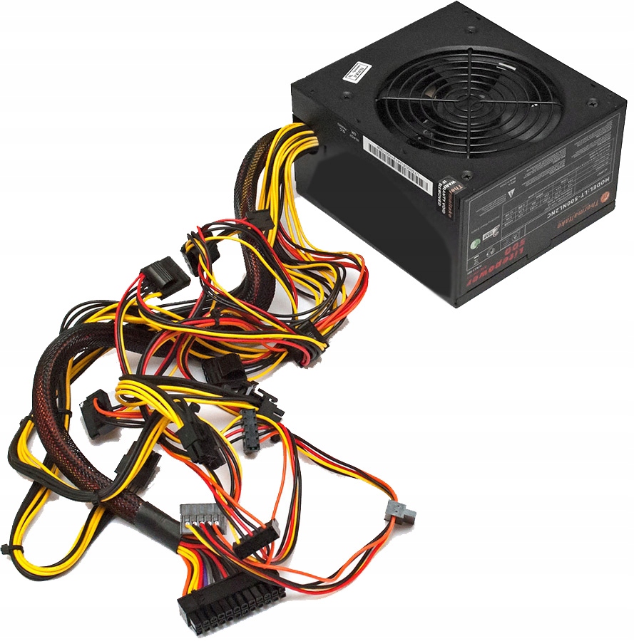 Zasilacz THERMALTAKE LT-500AL2NC 500W ATX - 13183390517 - oficjalne archiwum Allegro