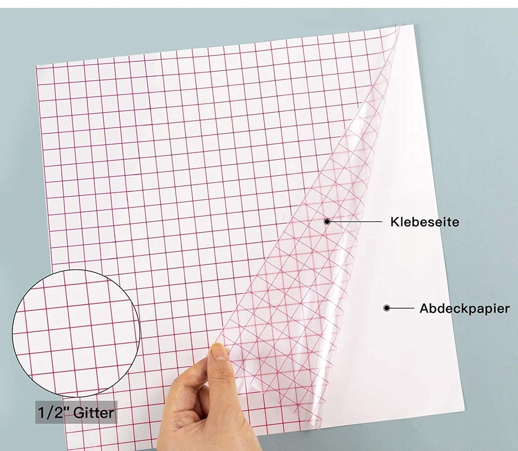 Folia transferowa do plotera 30,5 x 30,5 HTVRONT - 12843629997 ...