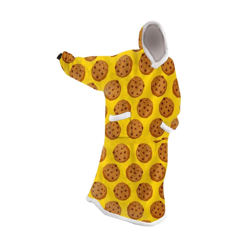 Oversized Blanket Hoodie Sweatshirt Giant TV Blanket Wearable Biscuit ...