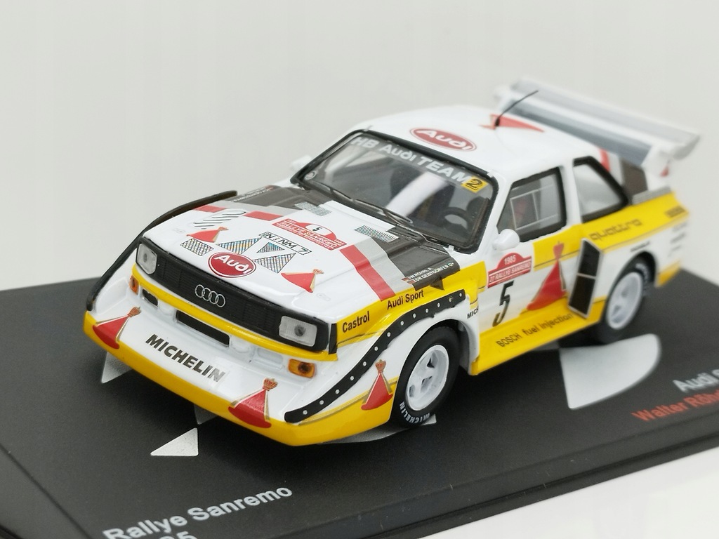 Audi Sport Quattro E2 skala 1:43 - 14322224976 - oficjalne archiwum Allegro