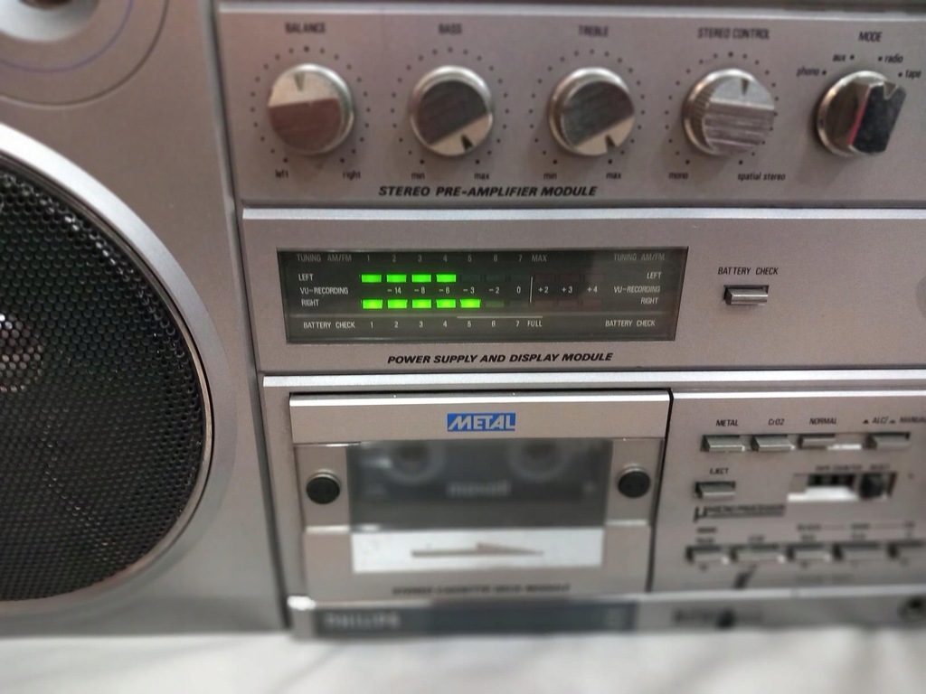 Radiomagnetofon PHILIPS D8614 pierwowzór CONDOR - 13297125770 ...