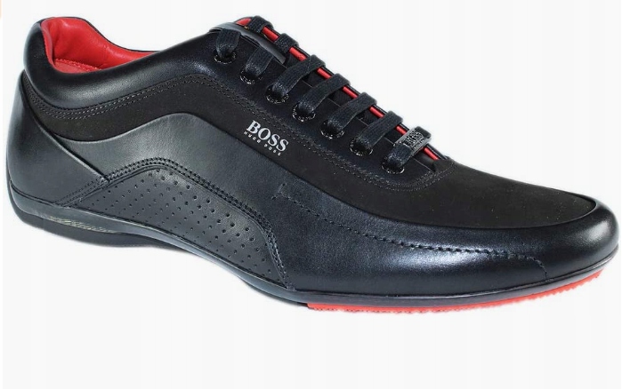 HUGO BOSS RACING 1 SPORTOWE MĘSKIE SKÓRA 41 1SDB - 12725028957 ...