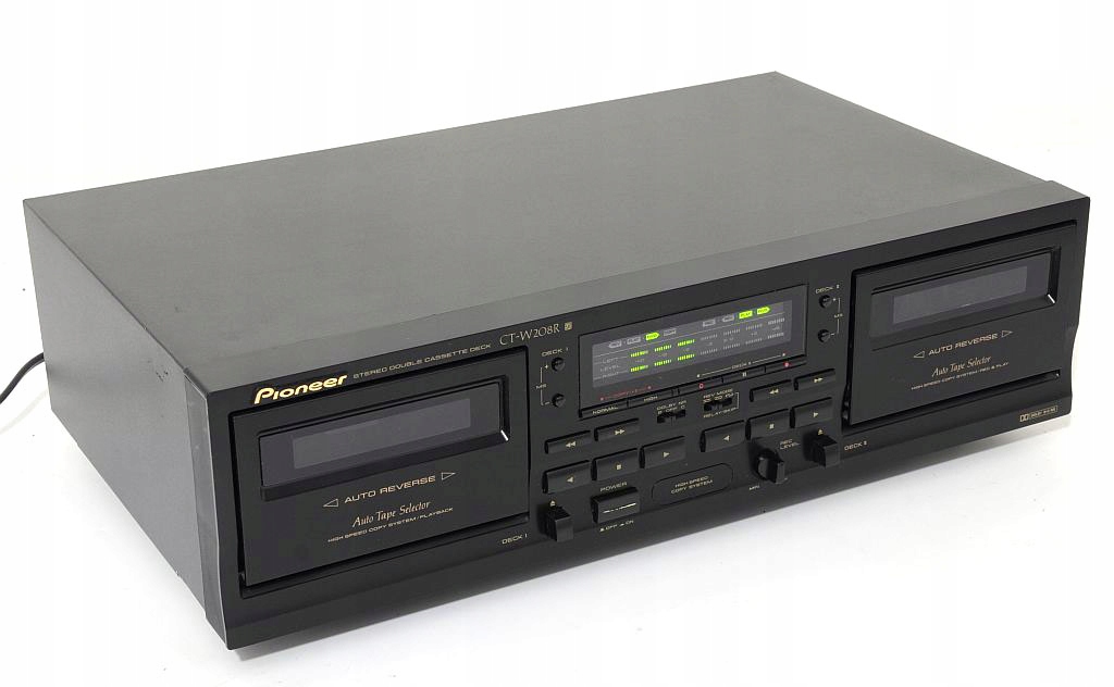 Pioneer Ct W208r Firmowy Deck Magnetofon Dwukasetowy 15472886235