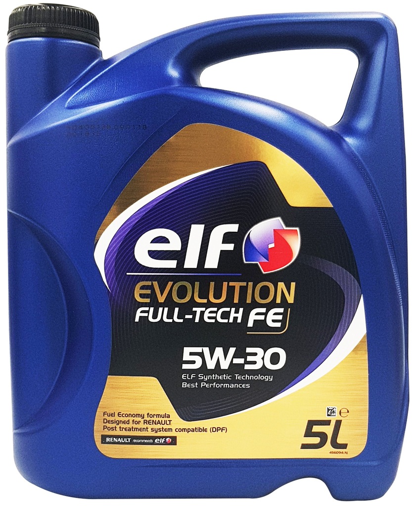OLEJ 5W30 5L ELF EVOLUTION FULL-TECH FE SOLARIS - 7336426591 ...