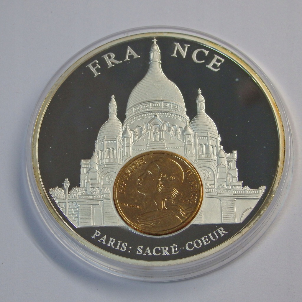 Numizmat Wspólna Waluta Euro, Francja, Frank, X5511 - 15020995079 ...