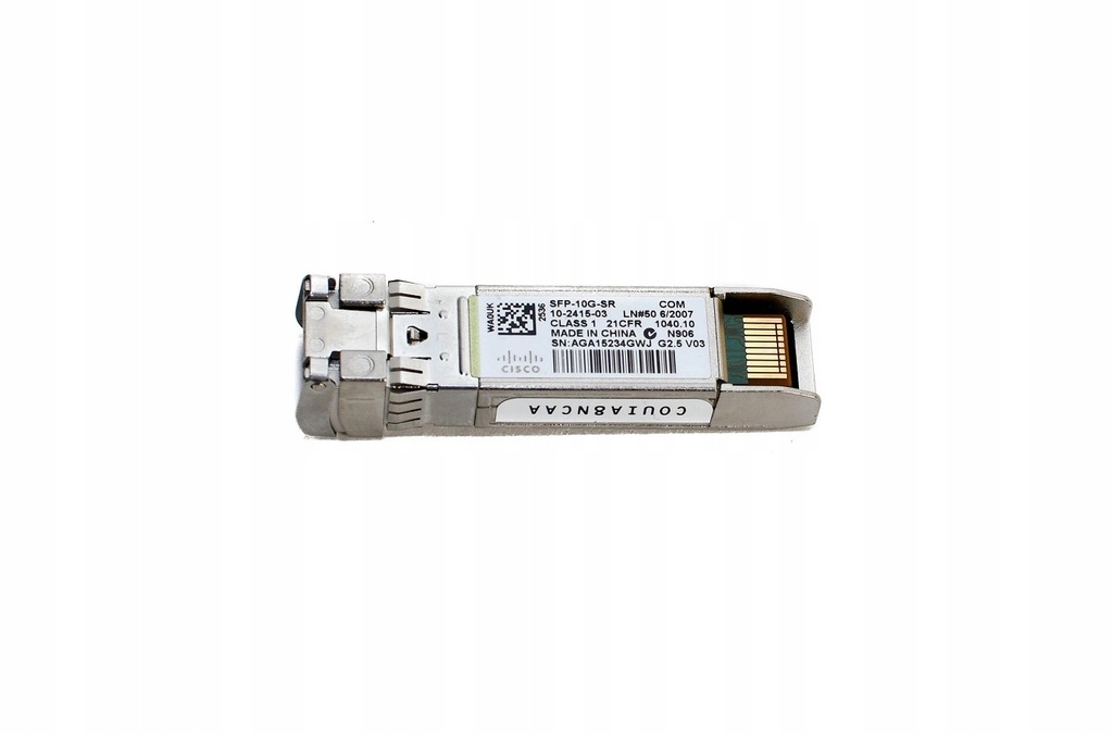 2x CISCO SFP-10G-SR V03 10-2415-03 do switch CISCO - 8055776023 - oficjalne archiwum Allegro