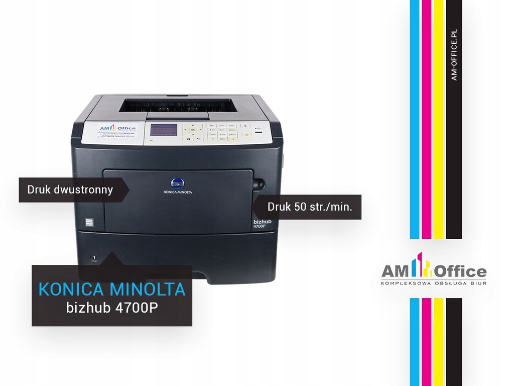 Drukarka Konica Minolta bizhub 4700P - 12111012392 - oficjalne archiwum ...