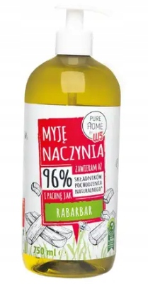W5 - PURE HOME - PŁYN DO NACZYŃ - RABARBAR - 750ML - 12344781115 ...
