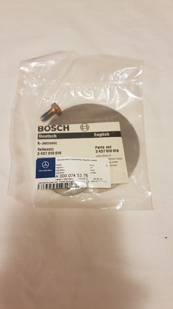 Mercedes podkładka rozdzielacza paliwa 0000745376 - 10533837447 ...