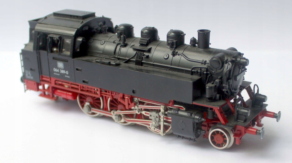 Parowóz DB BR 064 389-0 H0 Fleischmann 4064 AC - 14308486902 - oficjalne archiwum Allegro