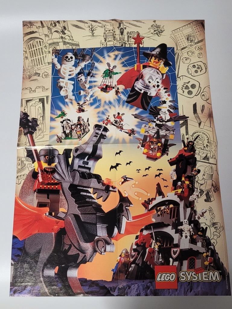 Plakat Lego Castle System Fright Knights - 13062715173 - oficjalne ...