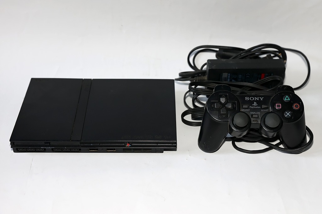 Konsola Sony PlayStation 2 PS2 slim SCPH-77004 - 13238532732 ...