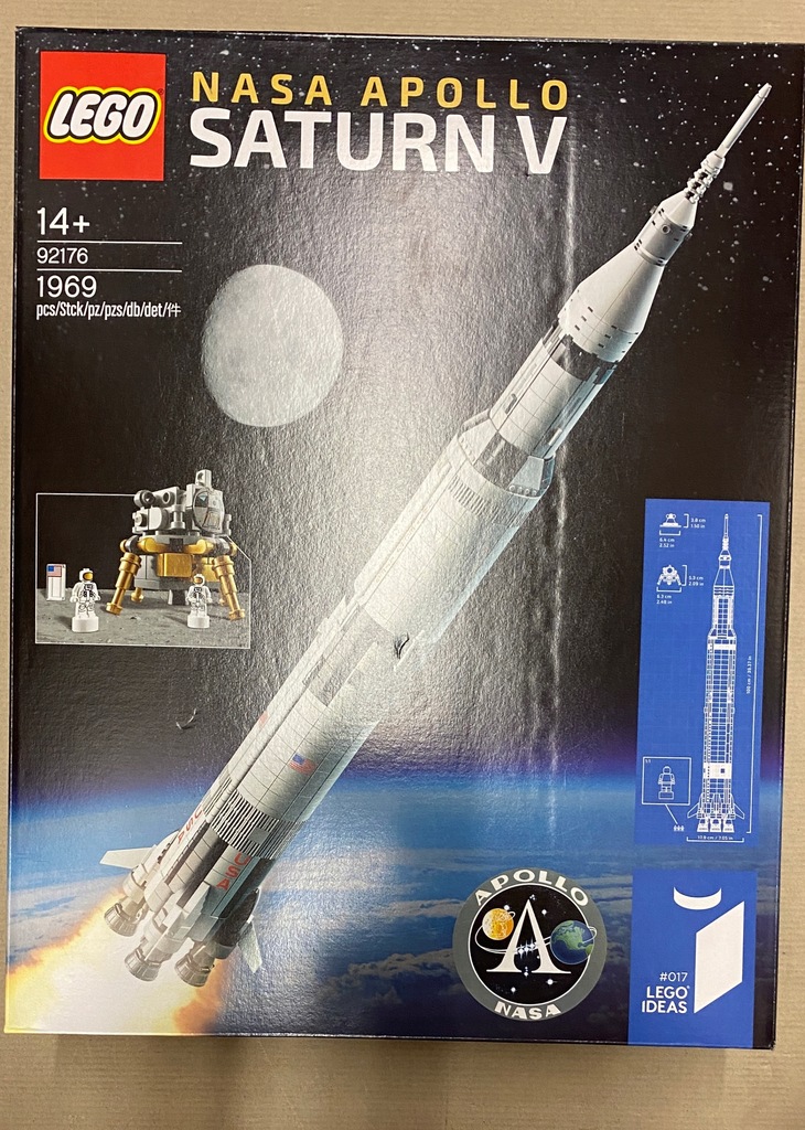 LEGO IDEAS Rakieta NASA Apollo 92176 OUTLET UO176 - 12353123587 ...