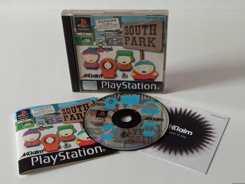 SOUTH PARK psx ps1 bcm od 1zł - 12994182029 - oficjalne archiwum Allegro
