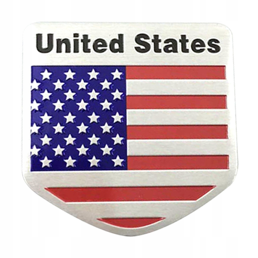 UNITED STATES AMERICAN FLAG LABEL STICKERS - 15185063845 - oficjalne ...