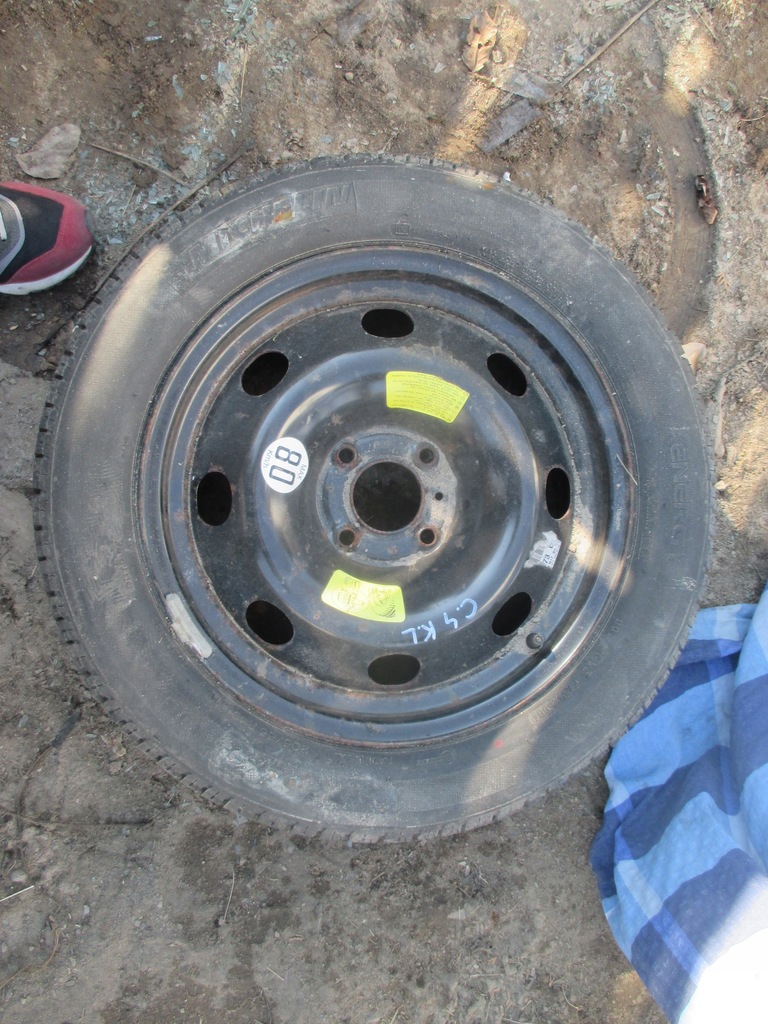 KOŁO ZAPASOWE CITROEN C4 PICASSO 215/55/16 4X108 - 11976291273 ...