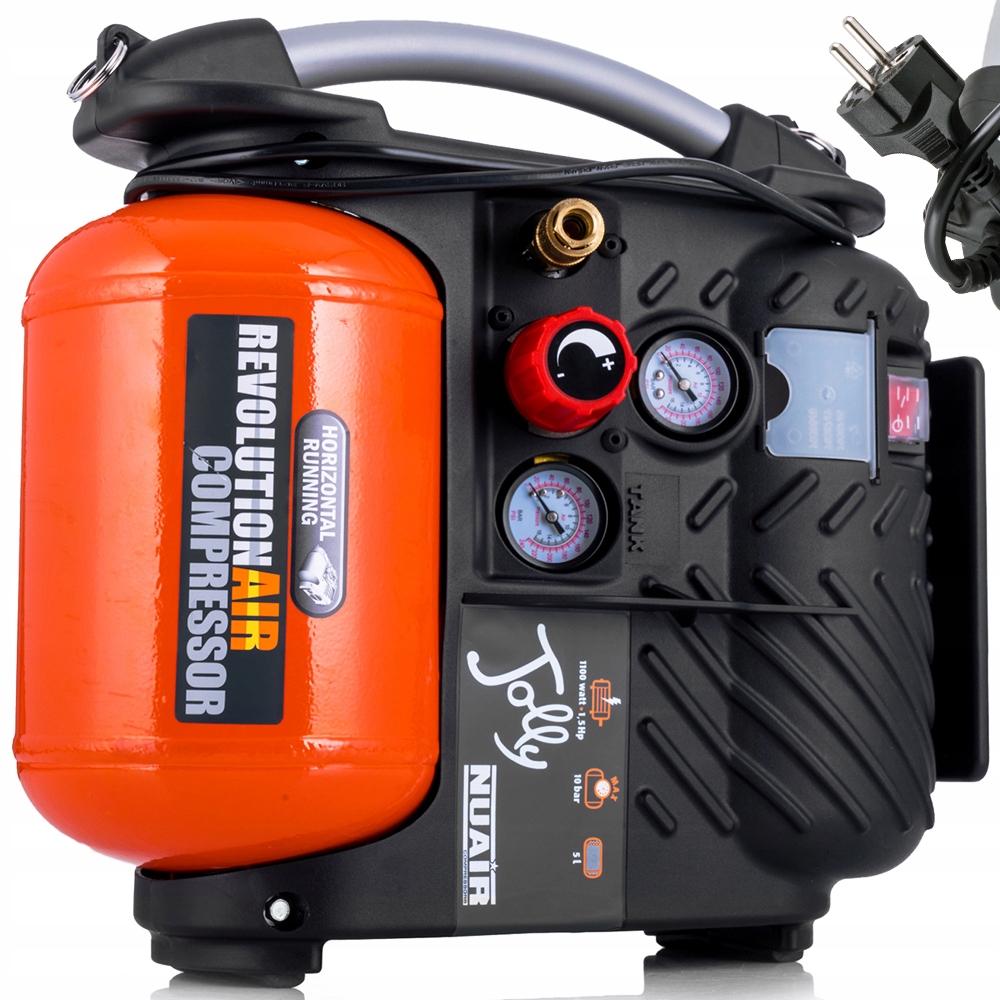 KOMPRESOR BEZOLEJOWY SPRĘŻARKA RevolutionAIR 10BAR - 11255779871 ...