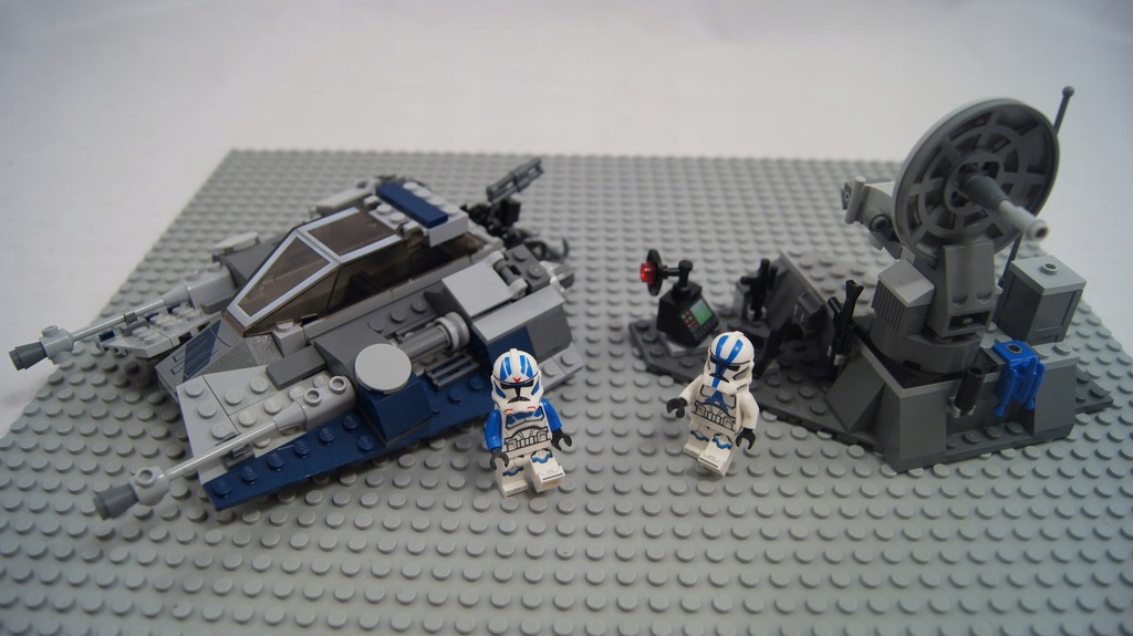 Lego Star Wars 501 clone Speeder i stacja figurki - 12506300046 ...