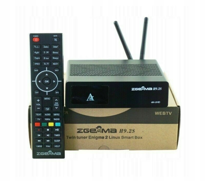 ZGEMMA H9.2S DEKODER 4K ENIGMA2 E2 Cccam Kodi YT - 10533170484 ...