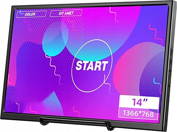 Przenośny monitor 14-calowy, Bnztruk - 12588931635 - oficjalne archiwum ...