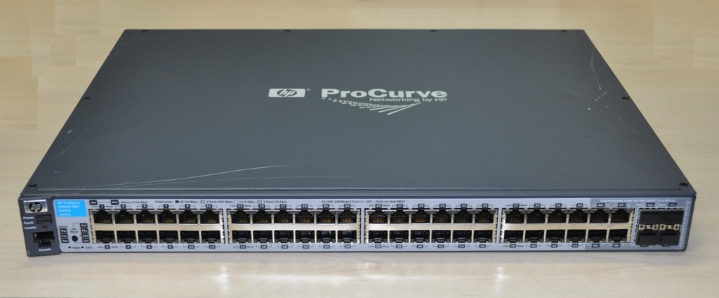 Switch HP ProCurve 2910al-48G J9147A 48x1000 PoE - 8476090155 ...