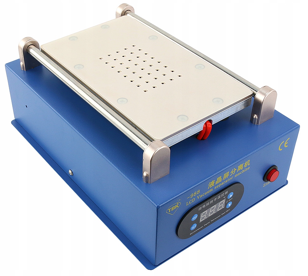 PODGRZEWACZ LCD 8,6" SEPARATOR WYŚWIETLACZY PREHEATER PCB BGA TBK988 ...