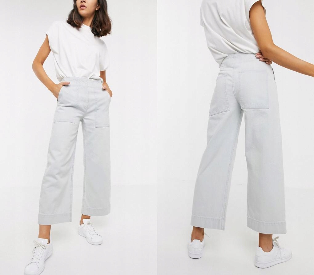 ASO DESIGN JEANSY SZEROKIE NOGAWKI (W26L32) - 10152653788 - oficjalne archiwum Allegro