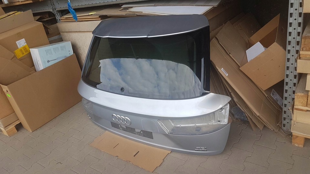 AUDI Q7 4M KLAPA BAGAŻNIKA L5L5 LZ7G FLORETTSILBER - 14485206691 ...